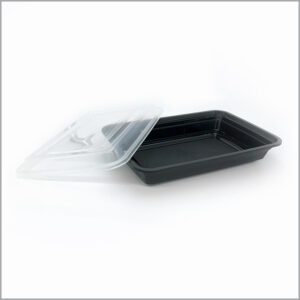Rectangular Microwavable Food Containers - 6 Sizes - 150 Pack ...