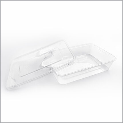 Clear Rectangular Microwavable Containers - 5 Sizes Bulk - Halapack ...