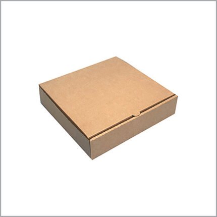 Kraft Paper Brown Plain Pizza Box S/M 200 Pack - Halapack | Eco ...